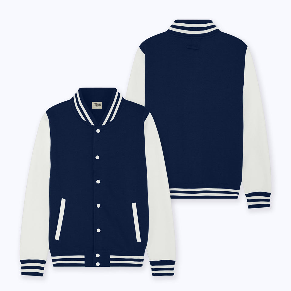 Adult Blank Varsity Jacket